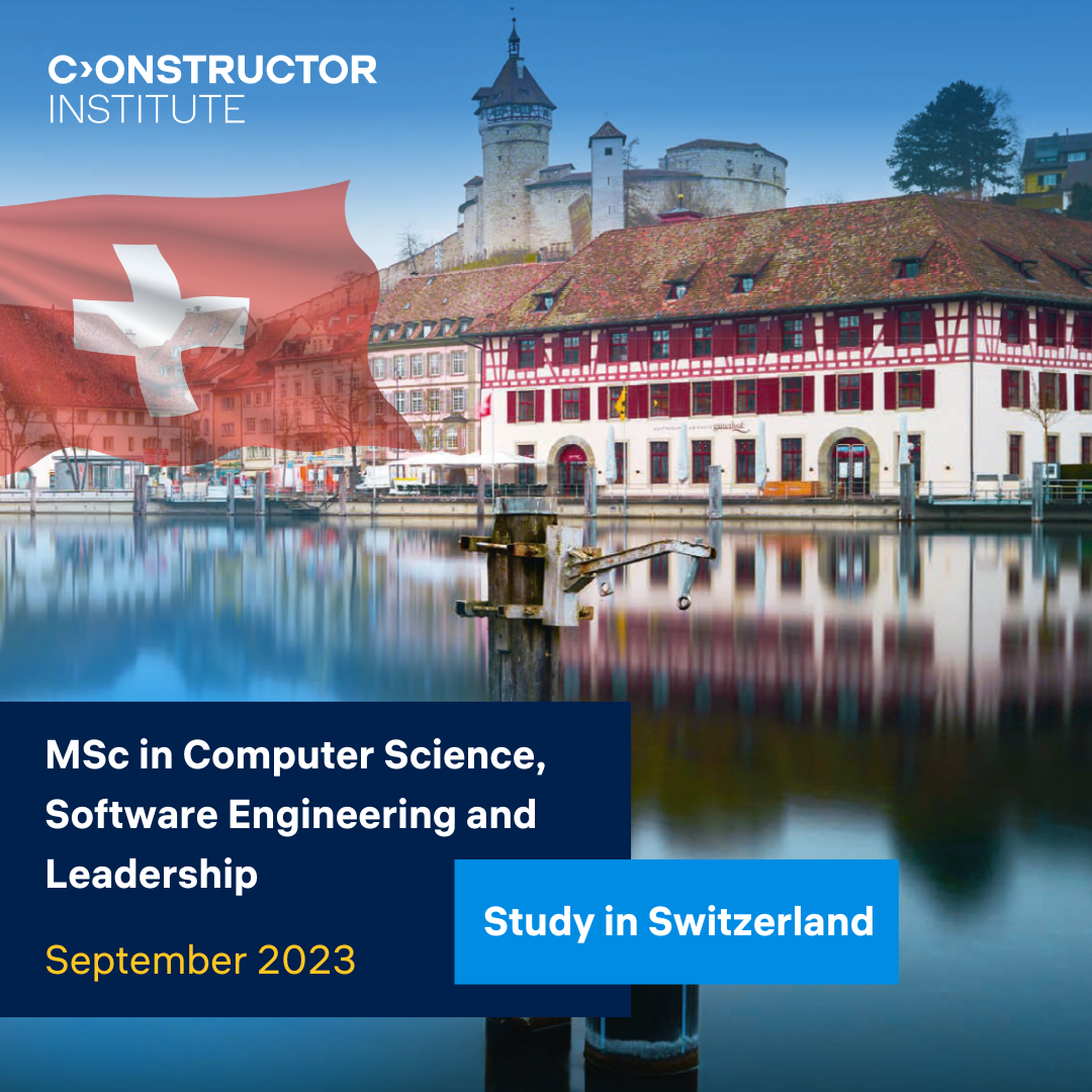 Extended scholarship deadline: empower your tech dreams at Constructor Institute of Technology ...